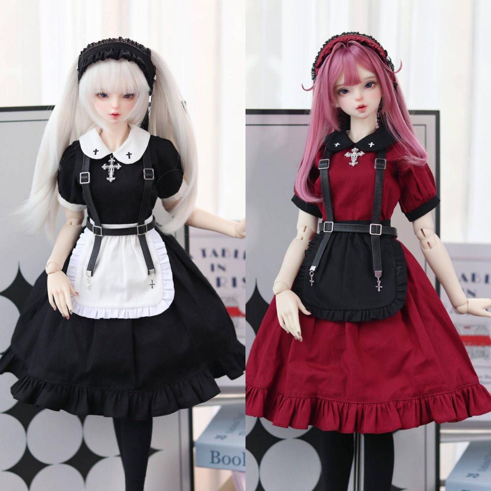 2 Colors 1/3 SD Bjd Doll Clothes, Bjd Doll Dress, SD Outfit - Etsy