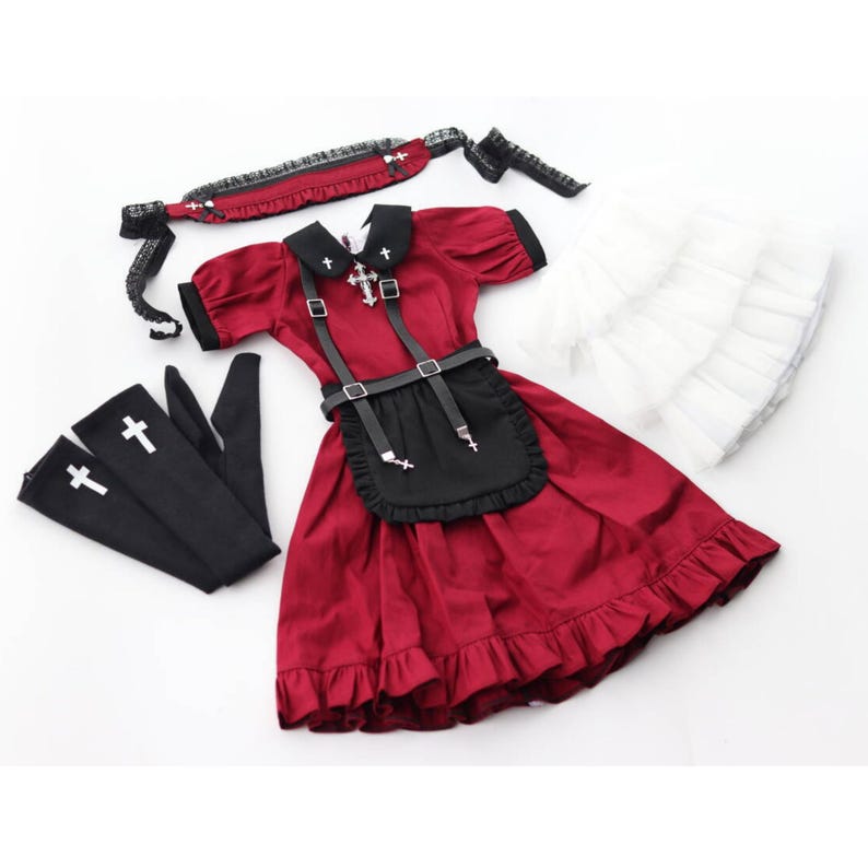 2 Colors 1/3 SD Bjd Doll Clothes, Bjd Doll Dress, SD Outfit - Etsy