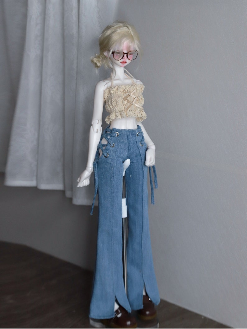 1/3 1/4 SD MSD Bjd Doll Clothes, Fashion Bjd Doll Outfit, Tank Topdenim ...