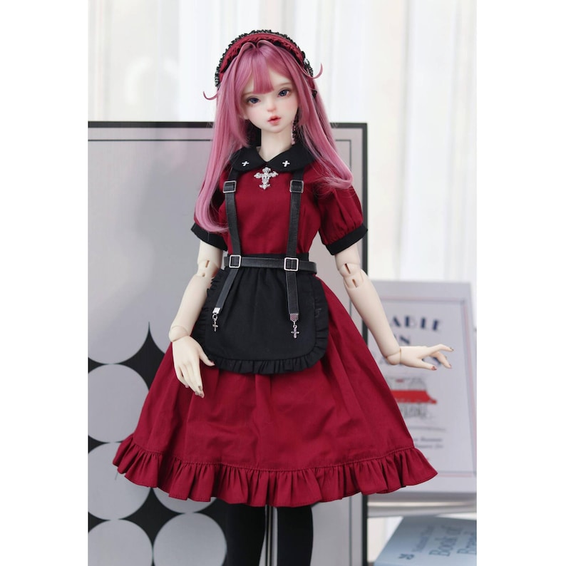 2 Colors 1/3 SD Bjd Doll Clothes, Bjd Doll Dress, SD Outfit - Etsy