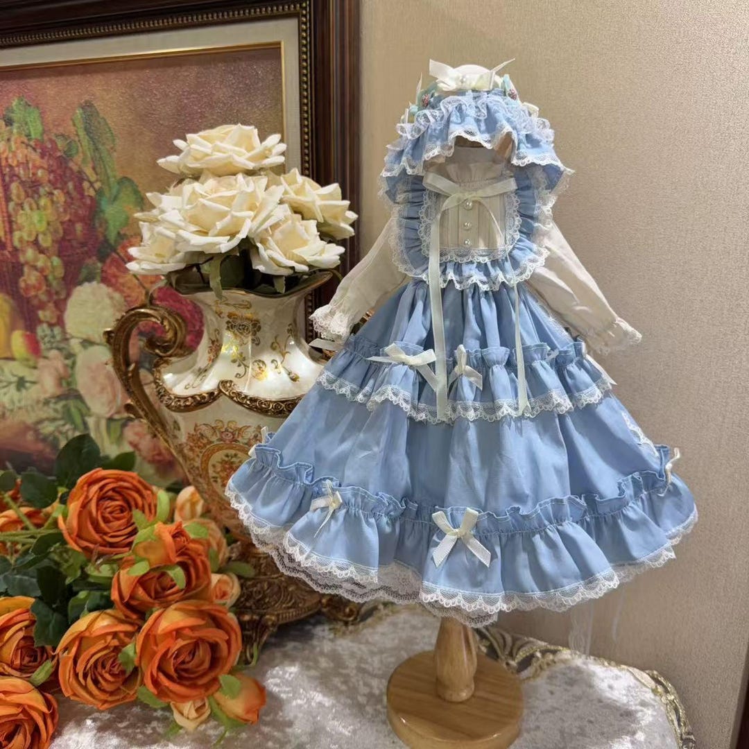 1/3 1/4 1/6 MSD MDD YOSD Bjd Doll Clothes, 15cm 20cm Plush Doll Dress ...