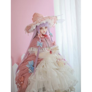 10 Colors BJD SD Msd Mdd Witch/wizard Hat, Halloween Gothic Magic Witch ...