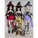 3 Colors 1/4 MSD Bjd Doll Clothes, Witch/wizard Suit( Hat+dress Set) - Etsy