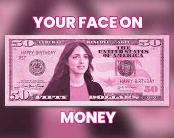 Your Face on Money, Game Money, 100 Dollar Bill, Black Money, Party ...