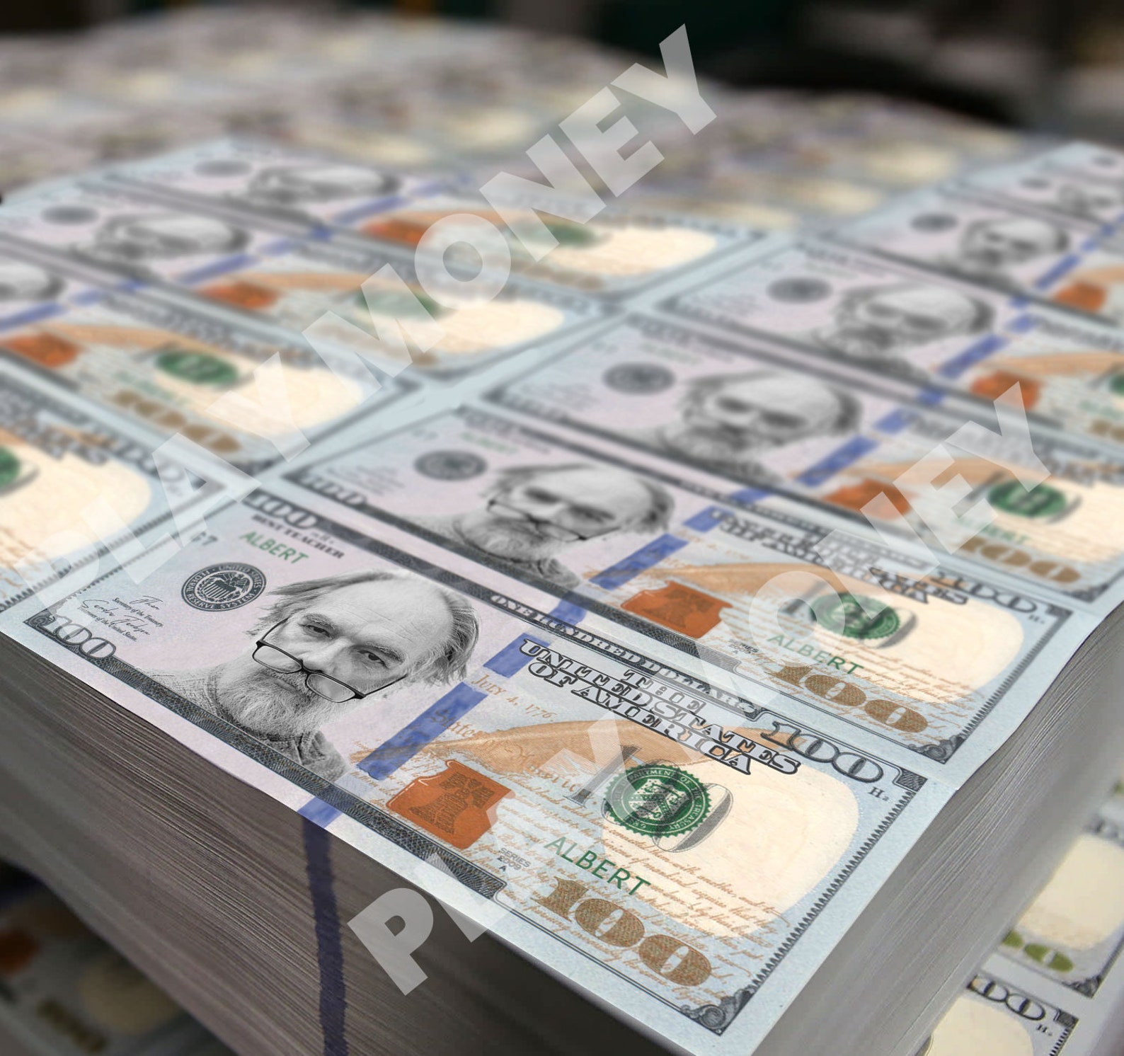 Your Face on Money, Game Money, 100 Dollar Bill, Party Money, Custom ...