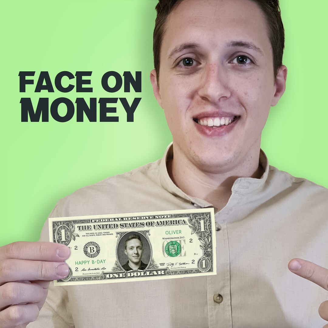 Personalized Money, Fake Money, Prop Money, Your Face on Money, 1 ...