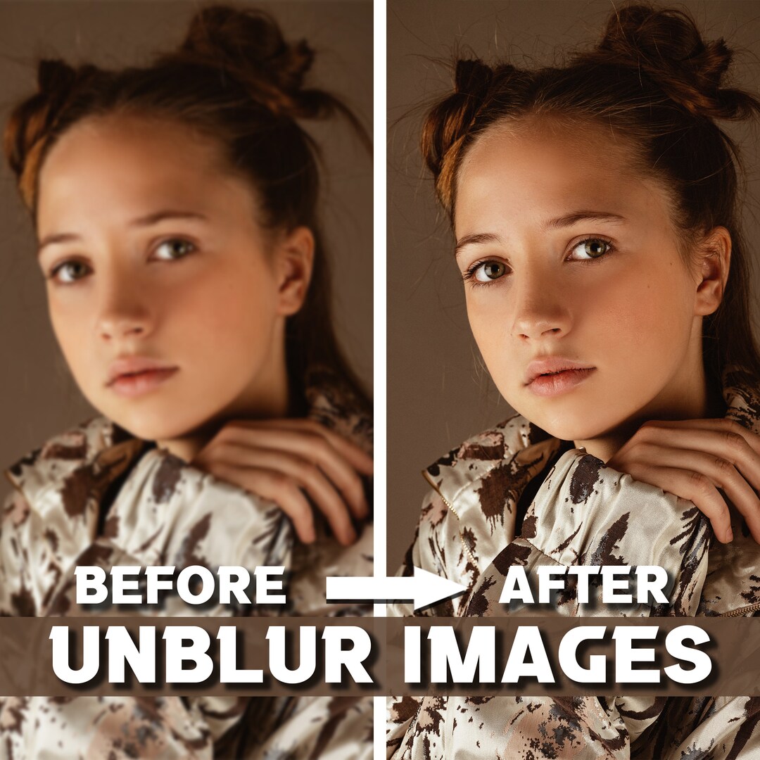 Unblur Image, Blurred or Low Quality Photos Converts to High Quality ...