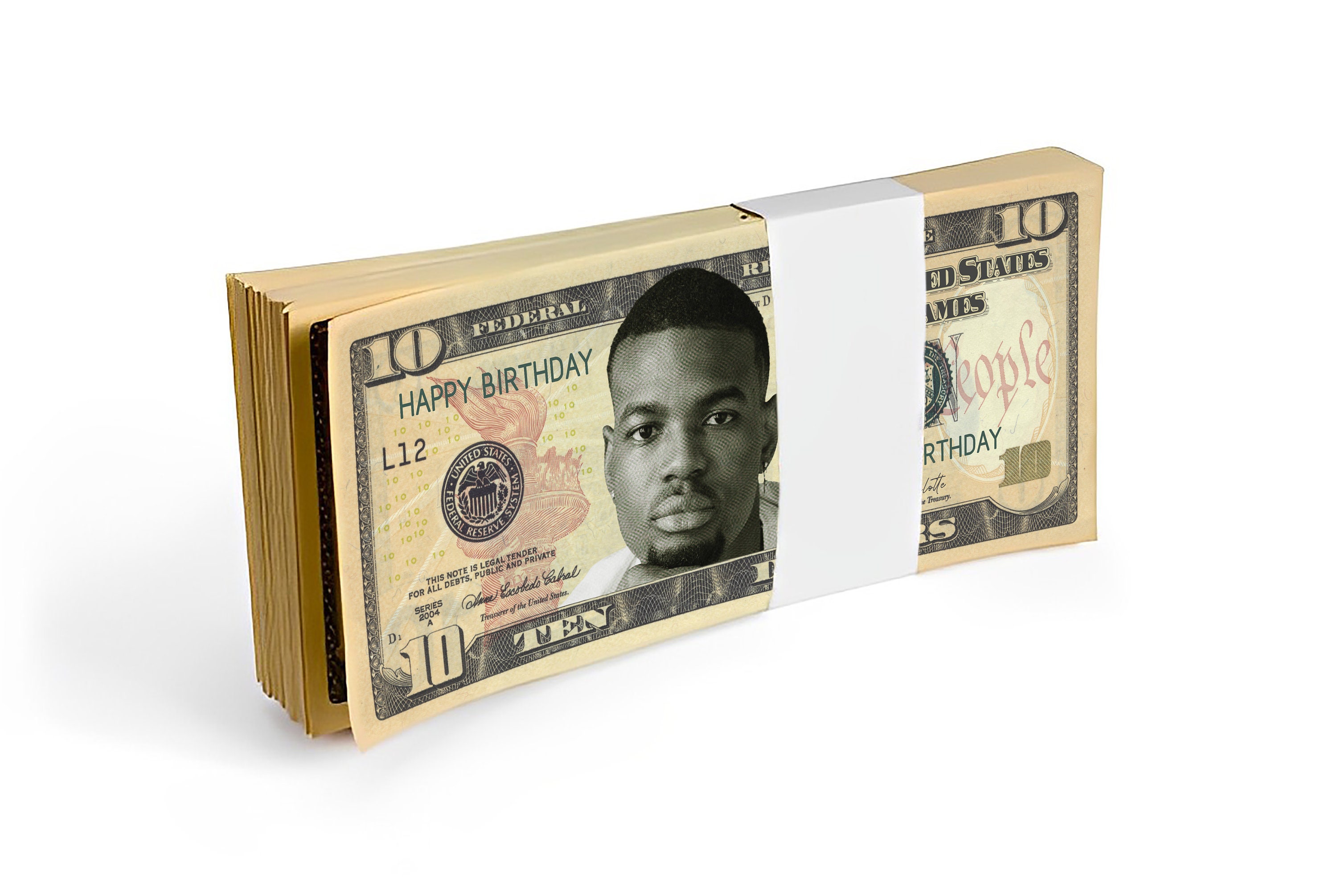Your Face on Money, Game Money, 10 Dollar Bill, Party Money, Custom ...