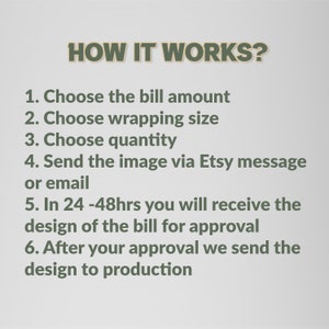 Face on Money Wrapping Paper / Personalized Dollar Bills / Gift ...