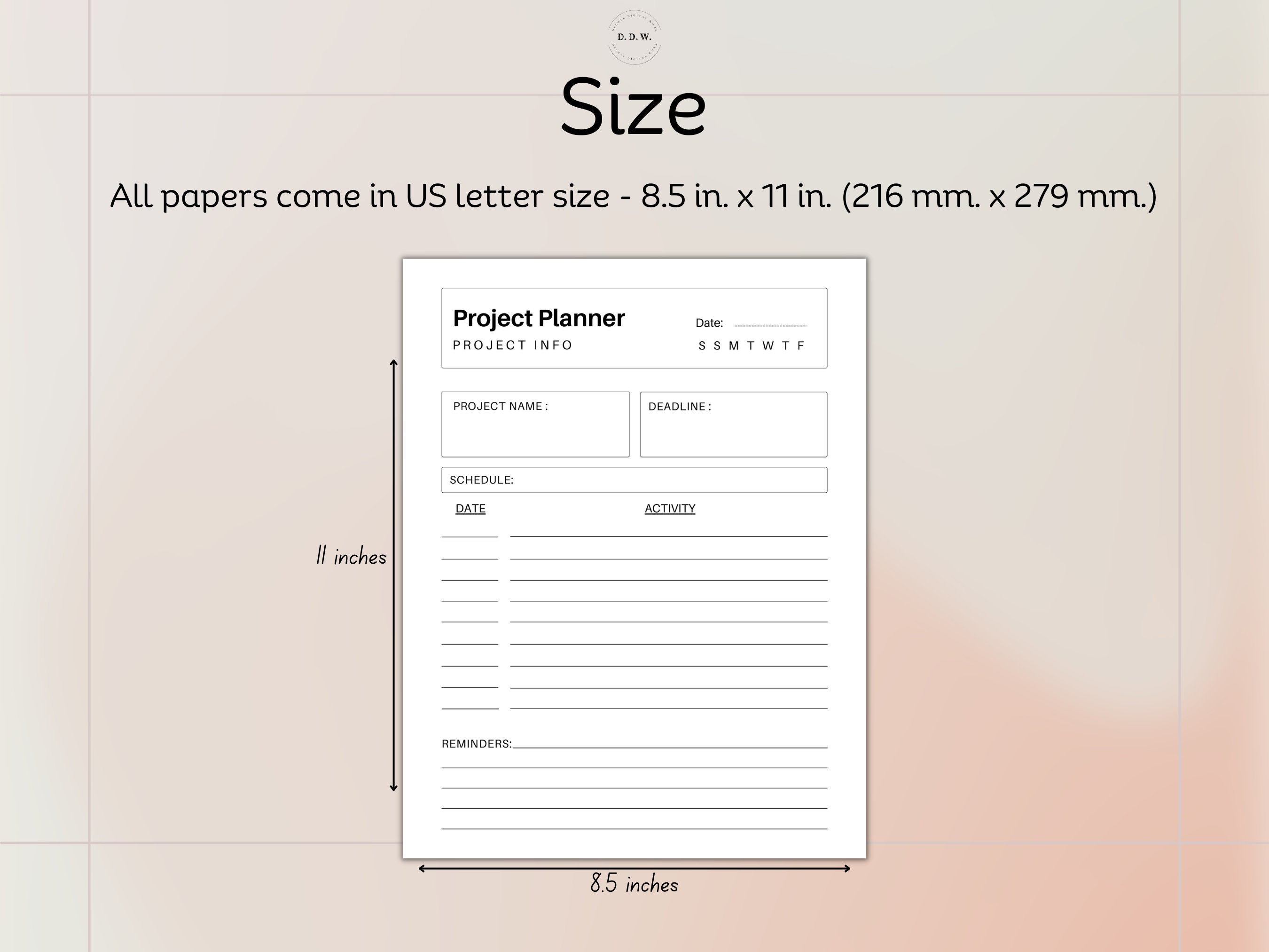 Project Planner Bundle | Woodworking Project Planner | Family Project ...
