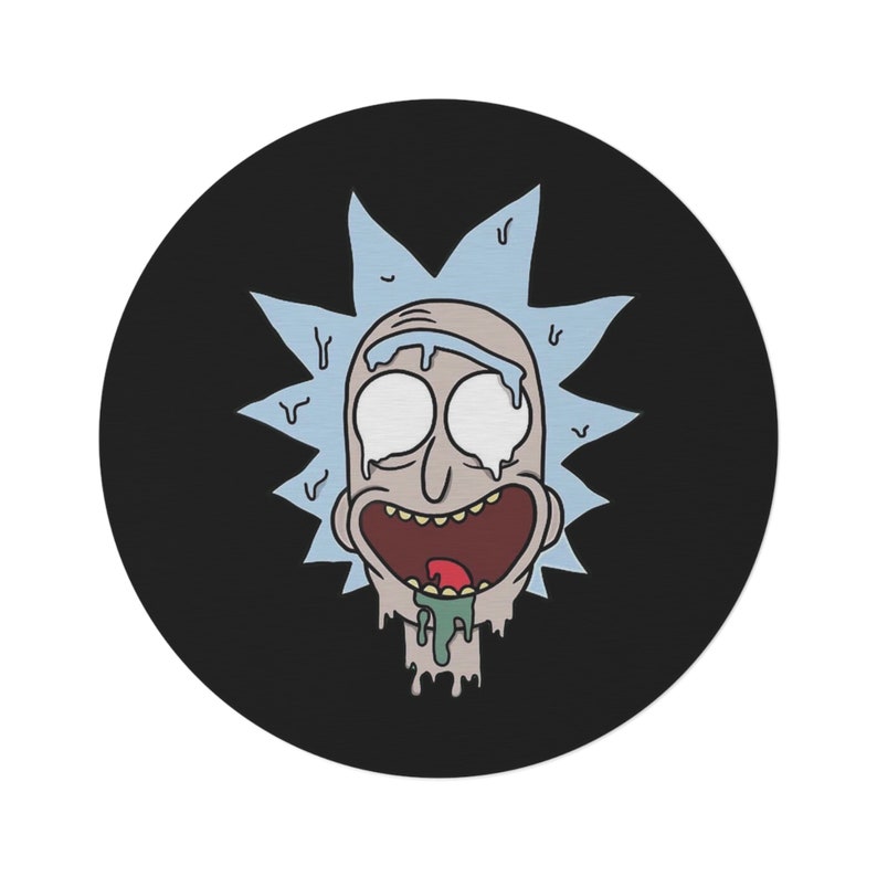 Rick and Morty Rug - Cartoon TV Show Area Rug - Soft and Durable ...
