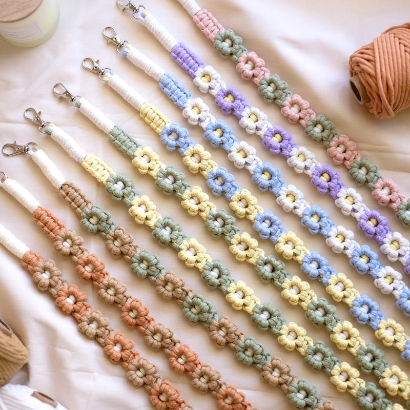 Macrame Lanyard - Etsy