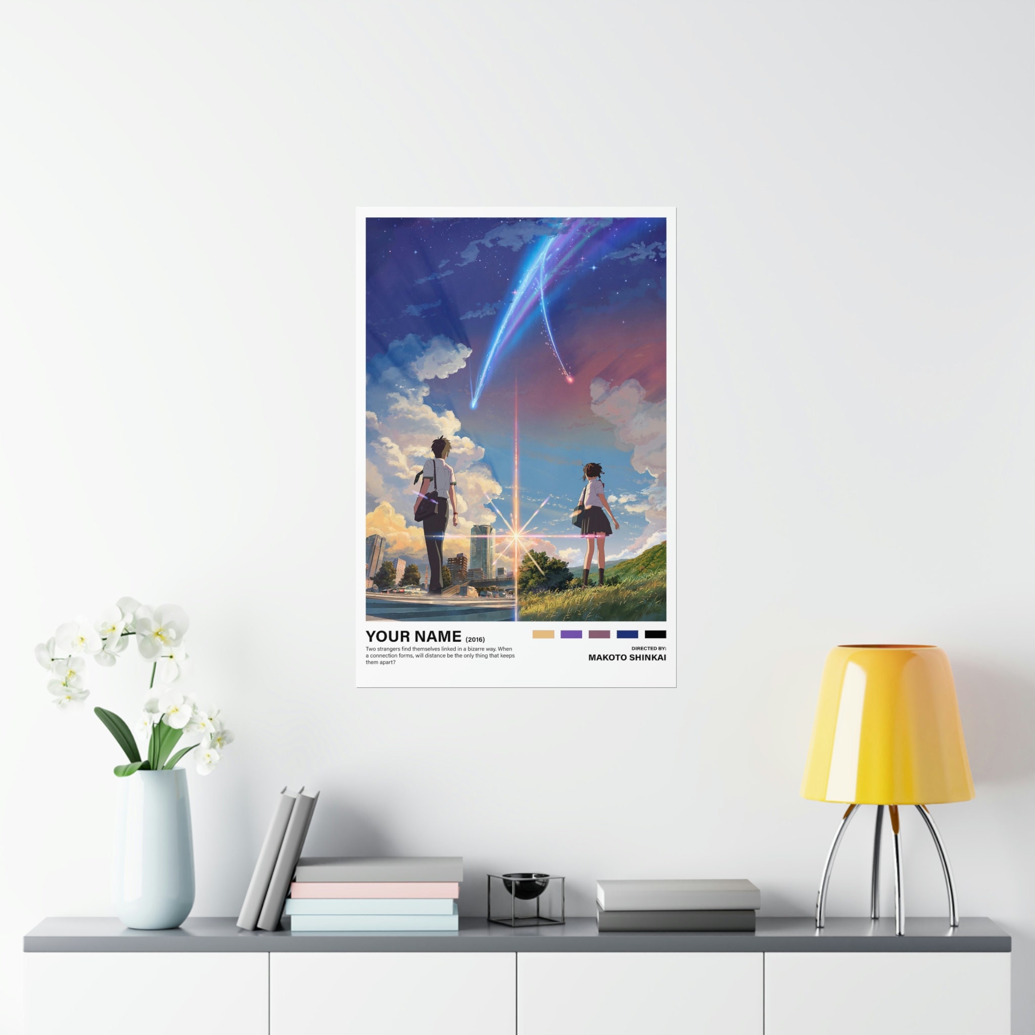 Anime Minimalist Poster Anime Posters Anime Wall Decor - Etsy