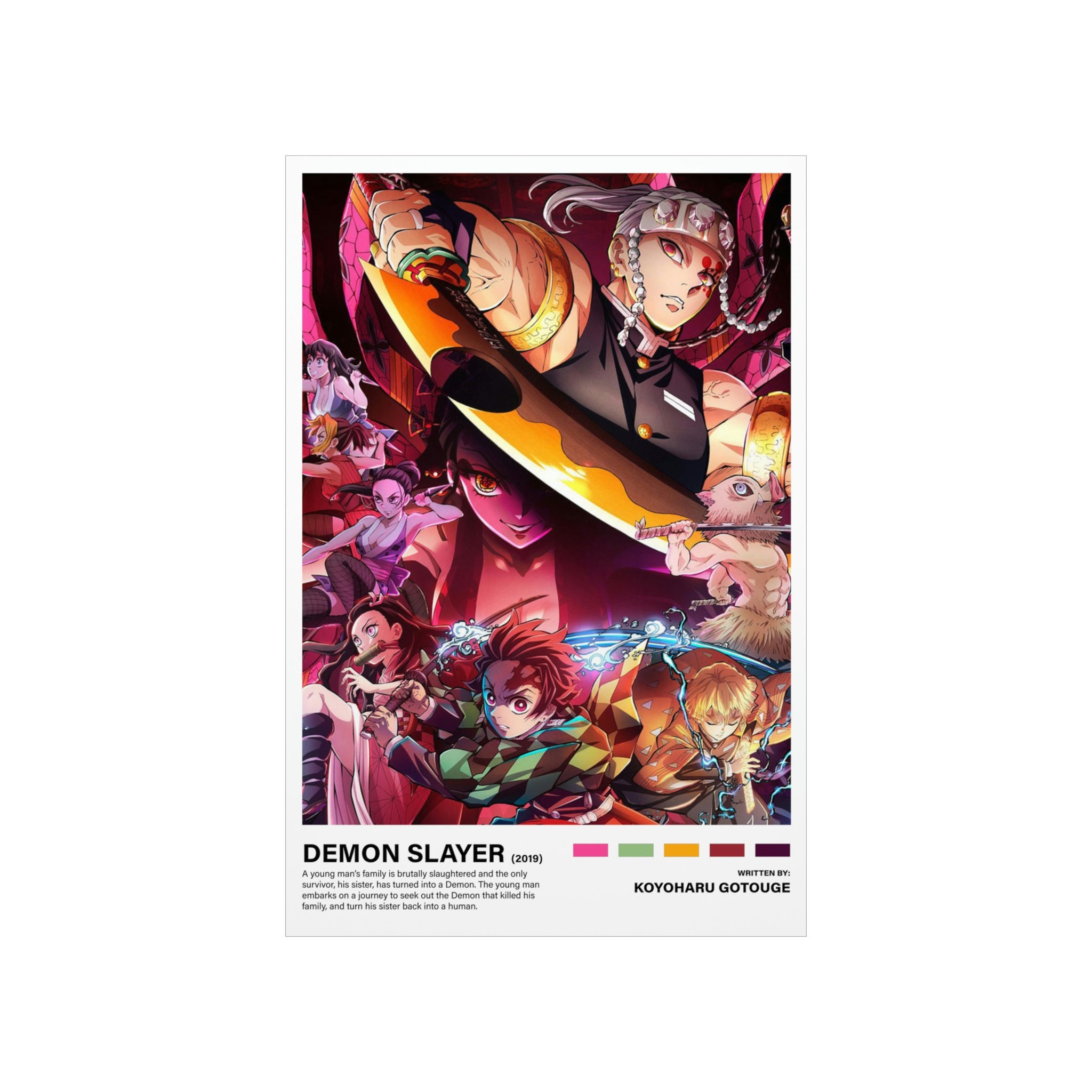 Anime Minimalist Poster Anime Posters Anime Wall Decor - Etsy