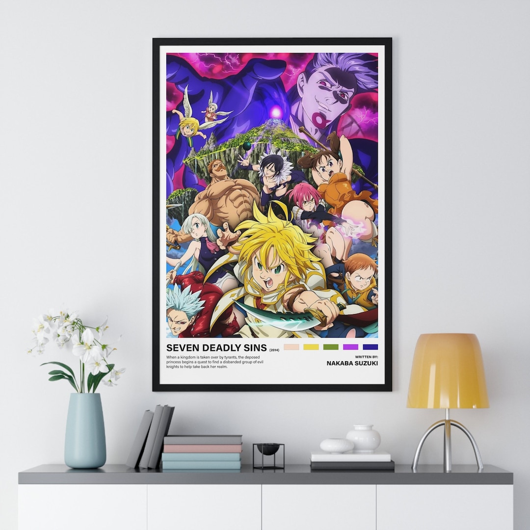 Anime Minimalist Poster, Anime Posters, Anime Wall Decor, Retro Posters ...