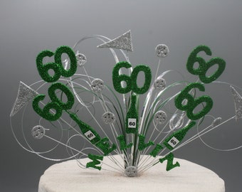 Golf 60th Birthday Cake Topper - Etsy