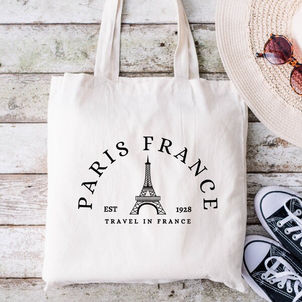French Tote Bag - Etsy