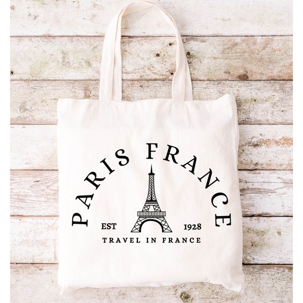 French Tote Bag - Etsy