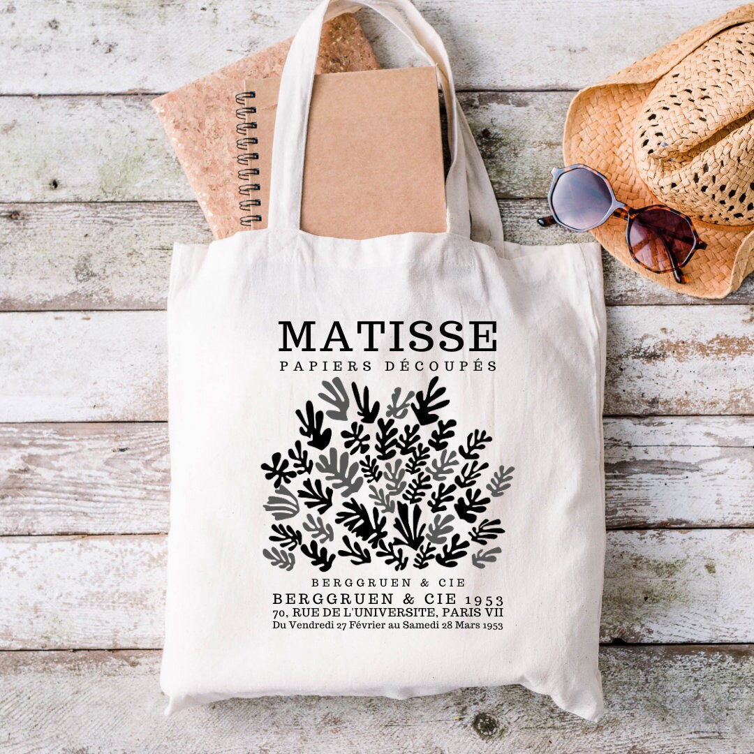 Art Tote Bag, Matisse Tote Bag, Henri Matisse Tote Bag, Tote Bag ...