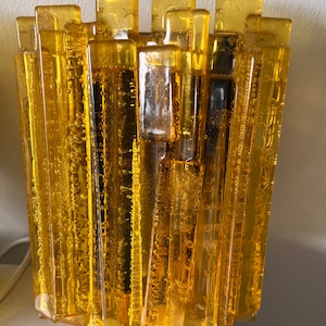 Claus Bolby by CEBO Rare Wall Sconces - 1970's Danish Pop Art Acrylic ...