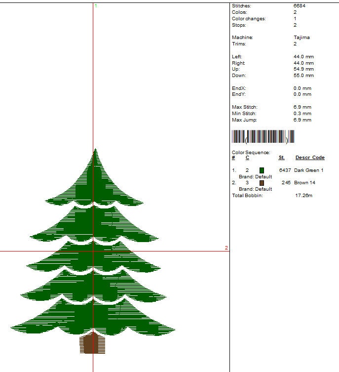 Christmas Tree Trio Applique Machine Embroidery Design , Christmas Tree ...
