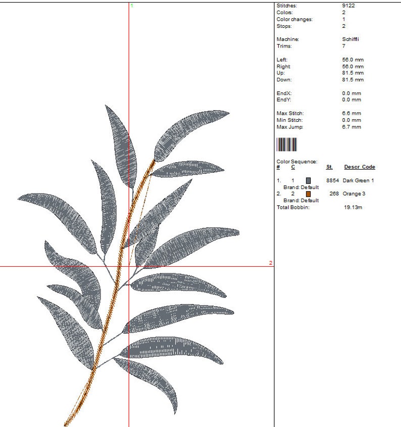10 Wildflower Machine Embroidery Design: Botanical Floral Pattern ...