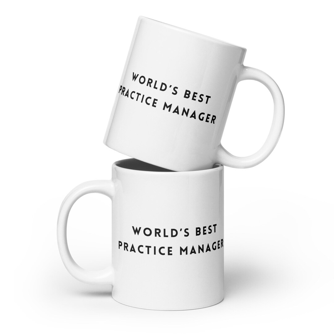 World's Best Practice Manager Coffee Mug - White Glossy Mug - Etsy
