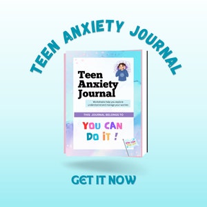 Teen Anxiety Journal Bundle | Self-care Journal | Journaling for Teens ...
