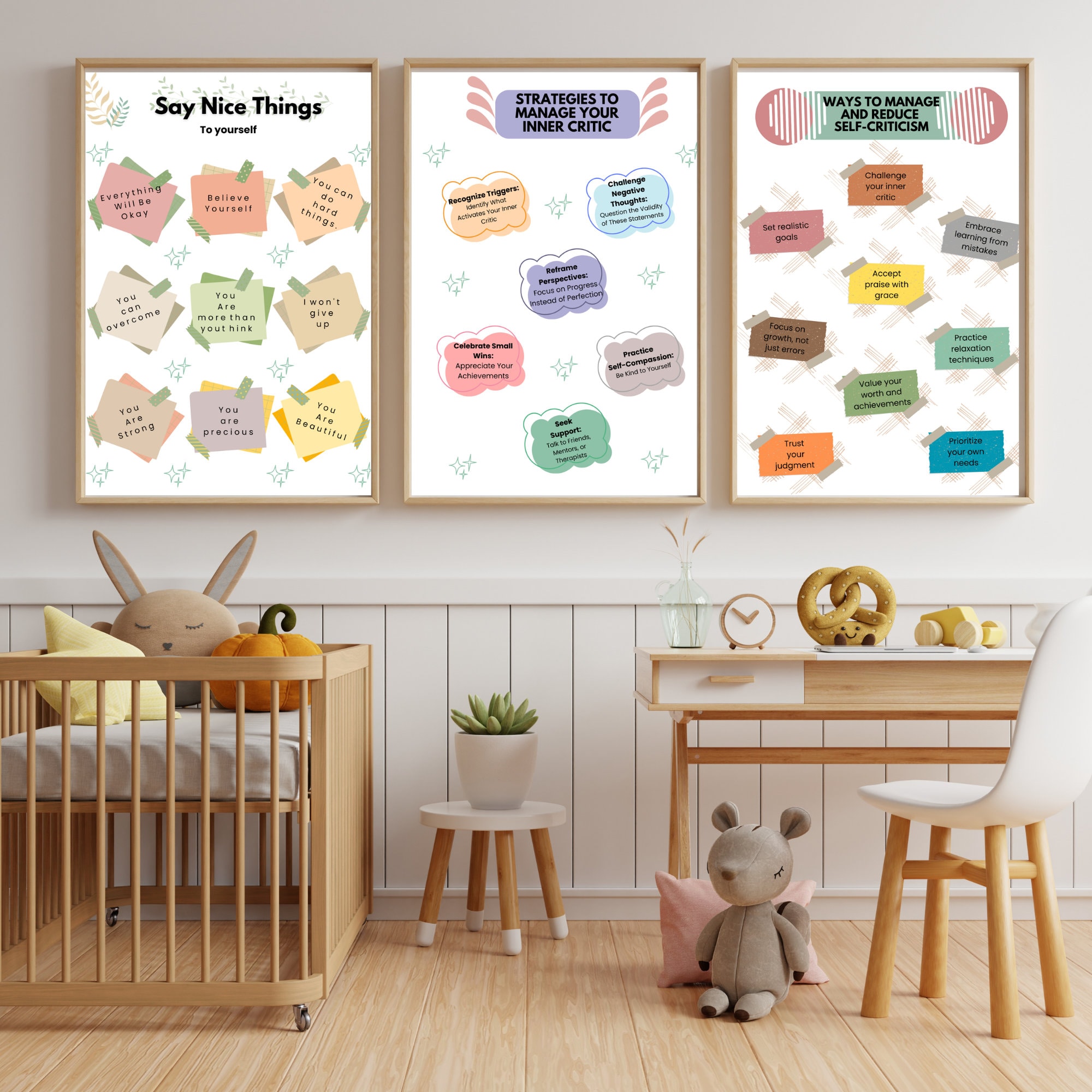 Mental Health Poster | Self-care Poster | Anxiety Relief Poster ...