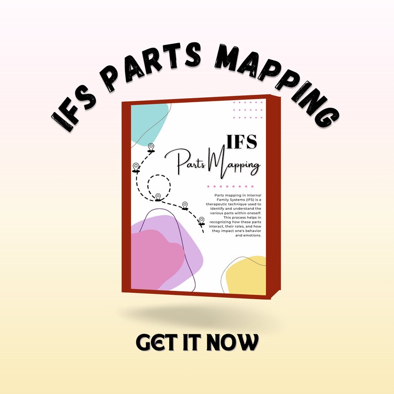 Internal Family Systems Parts Mapping | Therapy Worksheet | Counseling ...