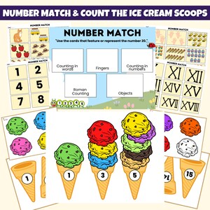 Preschool Number Learning Binder | Kindergarten Worksheets | Pre-k ...