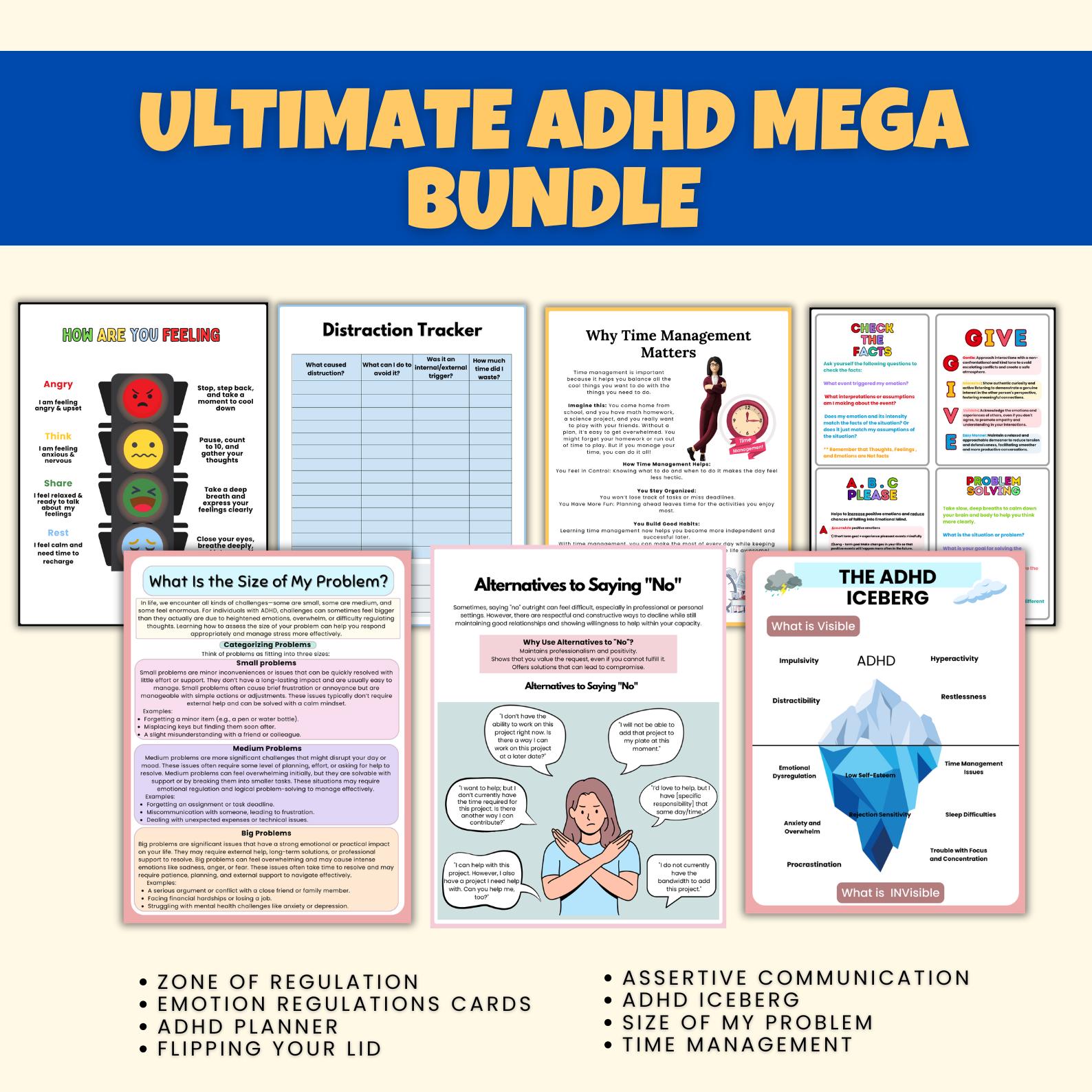 Teen Therapy Mega Bundle 2200+ Pages , Mindfulness for Teens, Therapy ...
