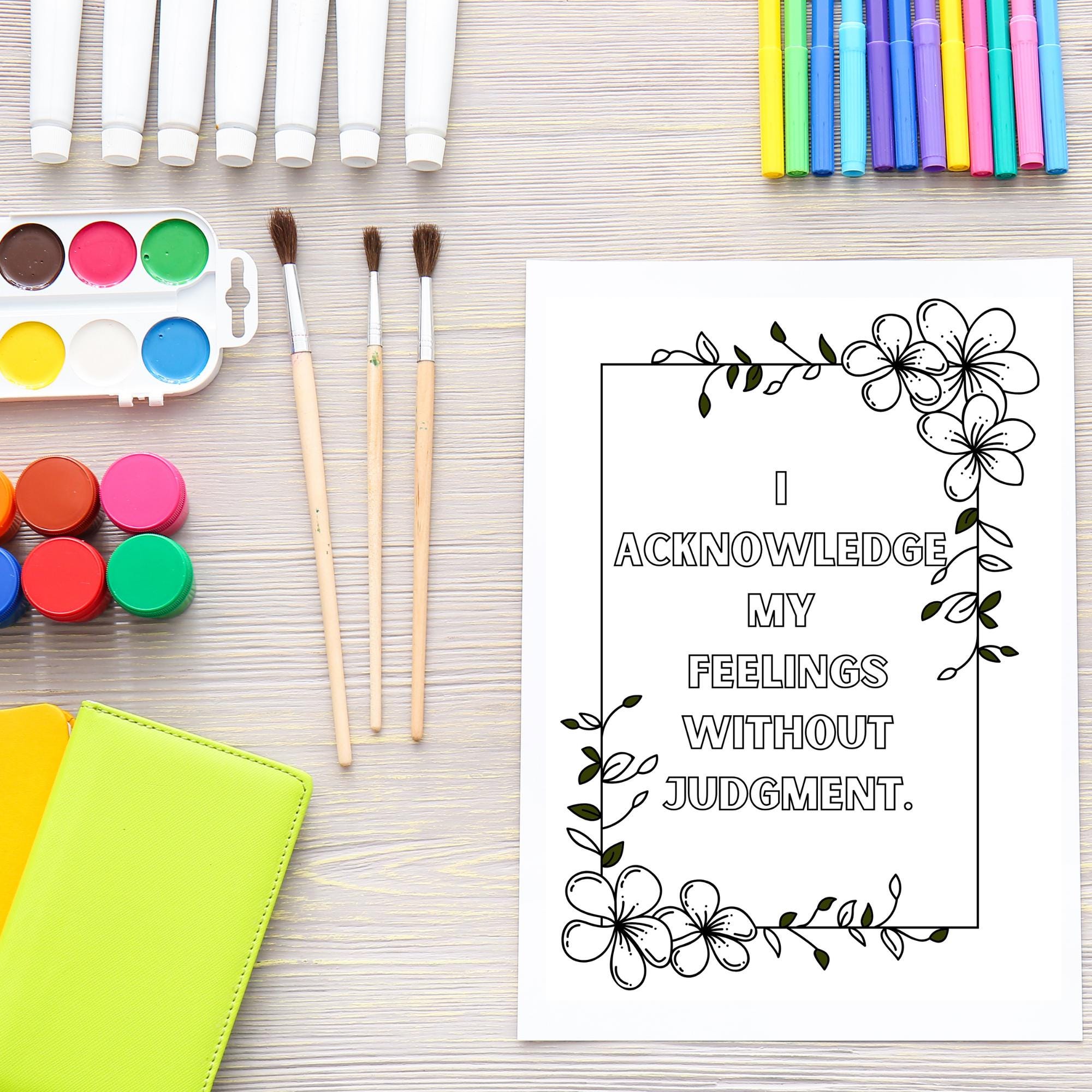 Self Compassion Journal Bundle, Self Esteem, Therapy Worksheets ...