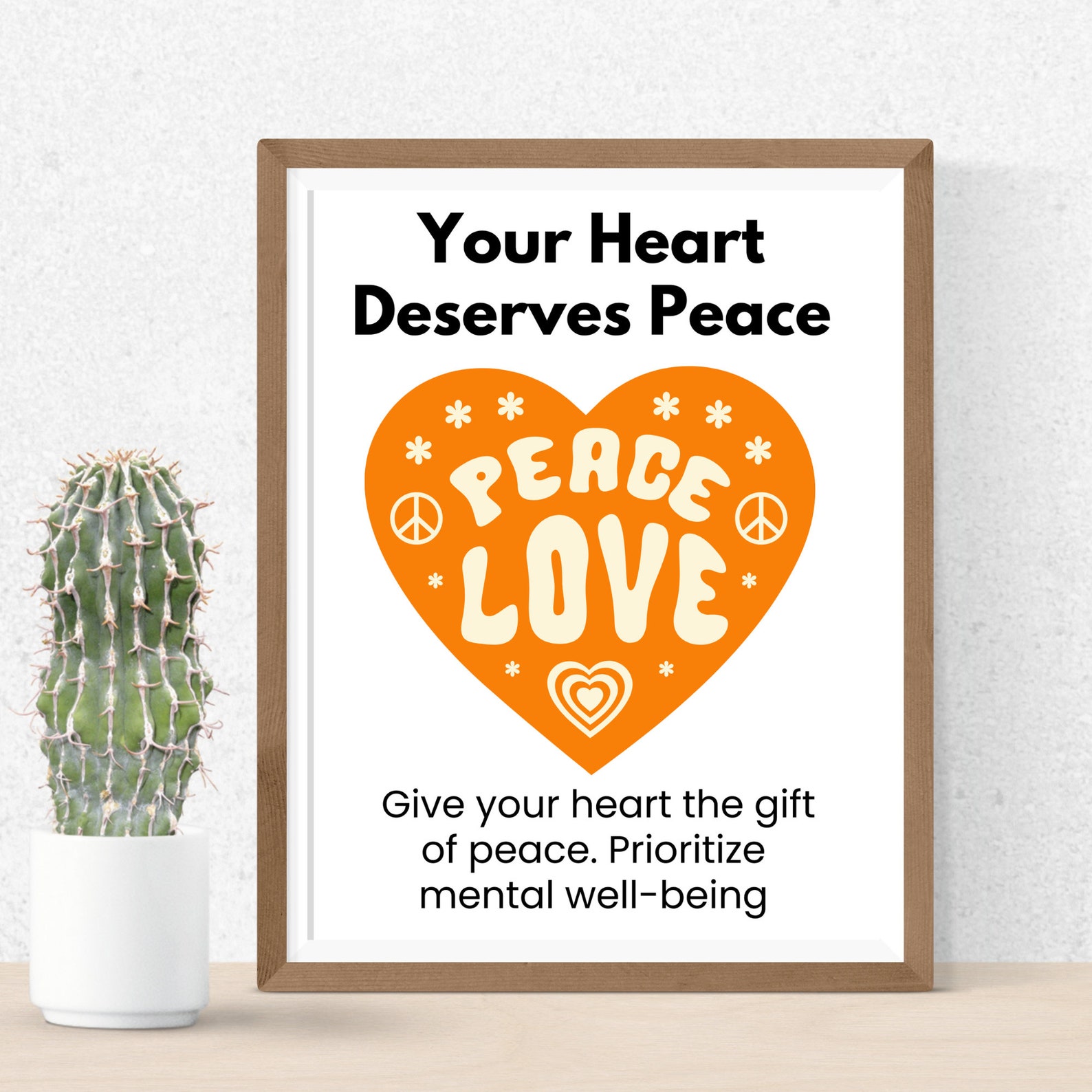 Mental Health Poster | Self-care Poster | Anxiety Relief Poster ...