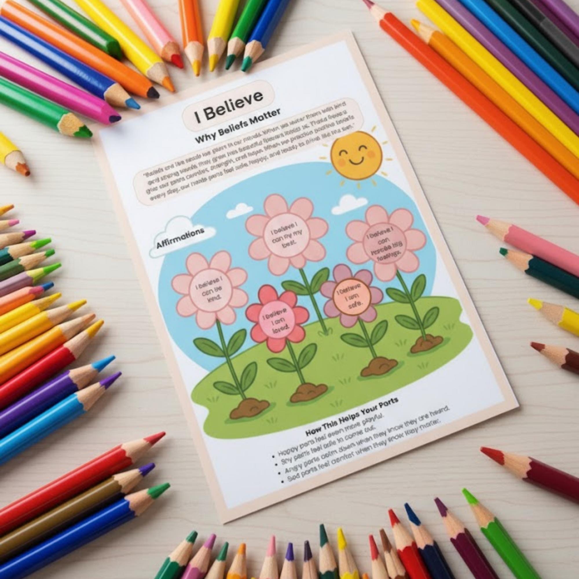 IFS Worksheets and Handouts for Kids | Internal Family Systems Therapy ...