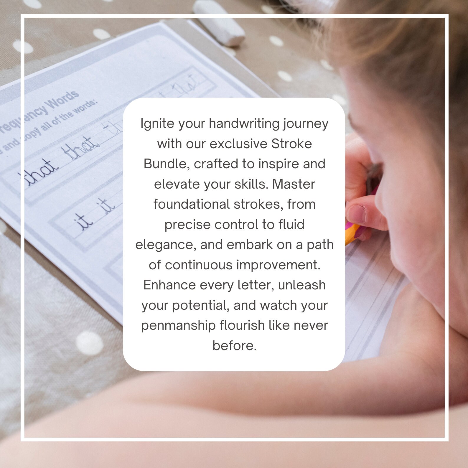 Stroke Handwriting Practice: 100 Printable Sheets (digital Download) - Etsy