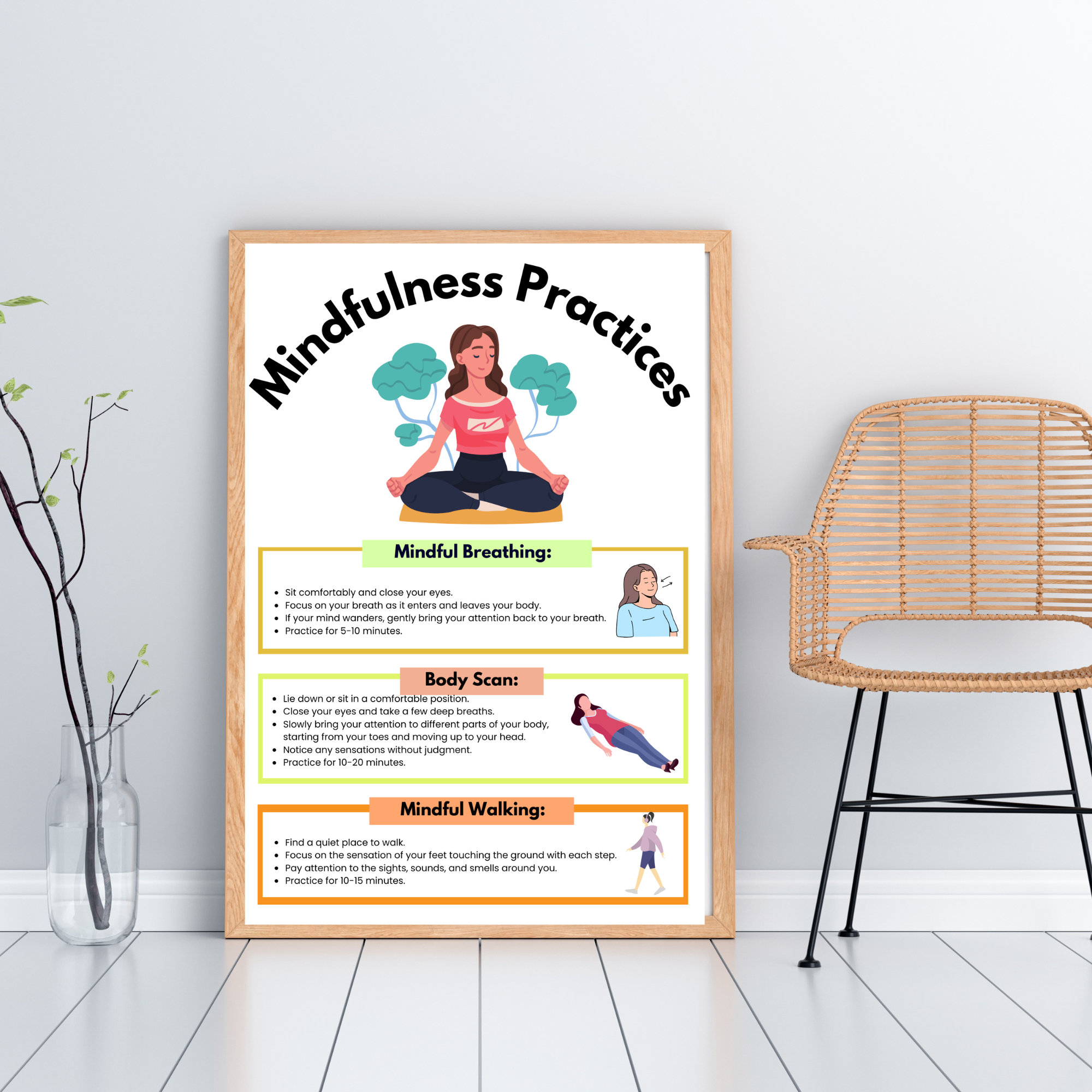 Mental Health Poster | Self-care Poster | Anxiety Relief Poster ...