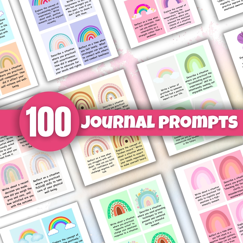 Journal Prompts Printable Journal Pages Writing Prompts Digital ...