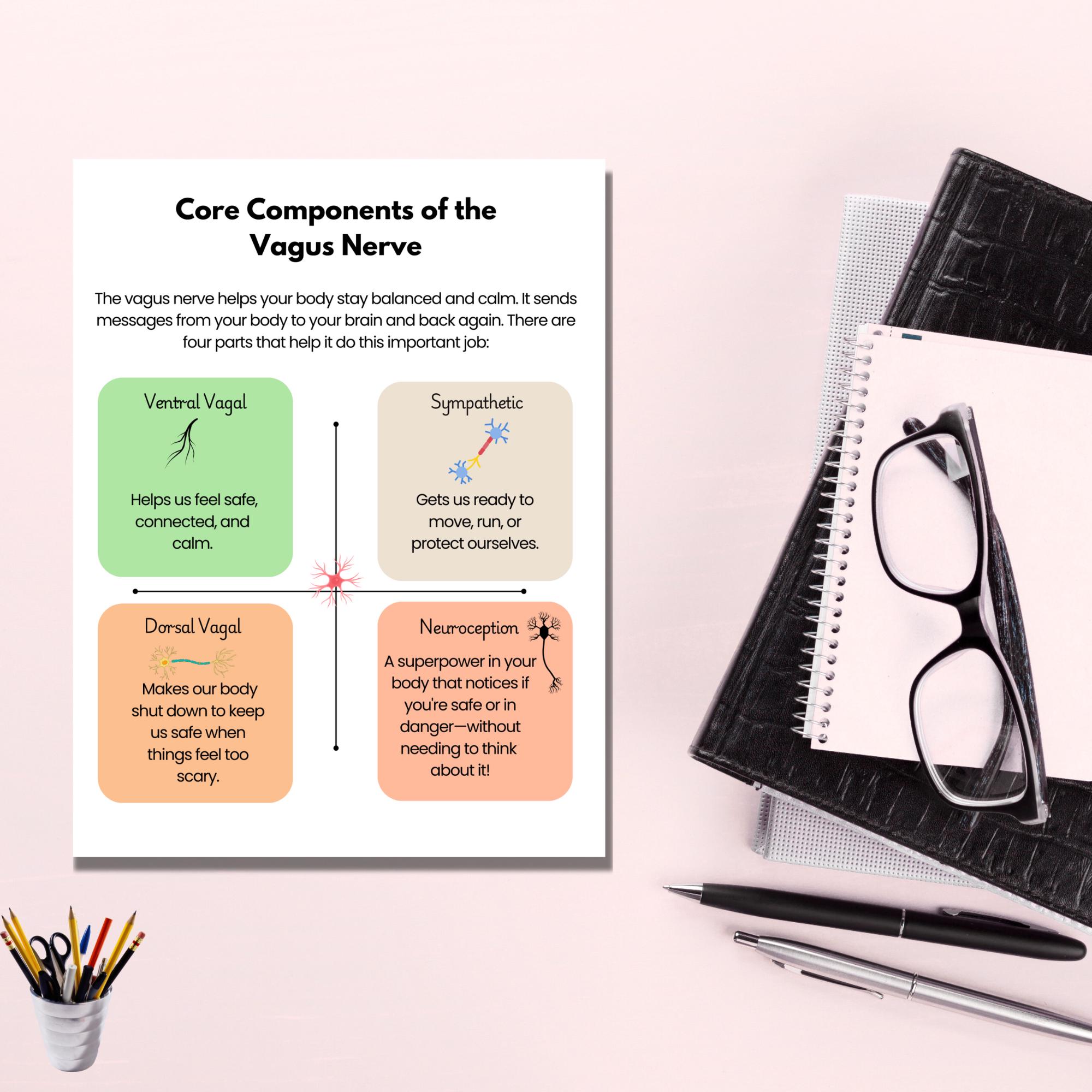 Polyvagal Theory Kids Worksheet, Polyvagal Kids Guide, Polyvagal ...