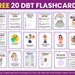 Dbt Bundle With Flashcards | Dbt Cheat Sheet | Digital Download | Dbt ...