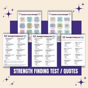 25+ Pages Inner Strength Bundle | Self Empowerment | Mindfulness ...