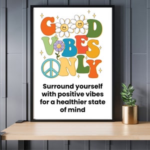 Mental Health Poster | Self-care Poster | Anxiety Relief Poster ...