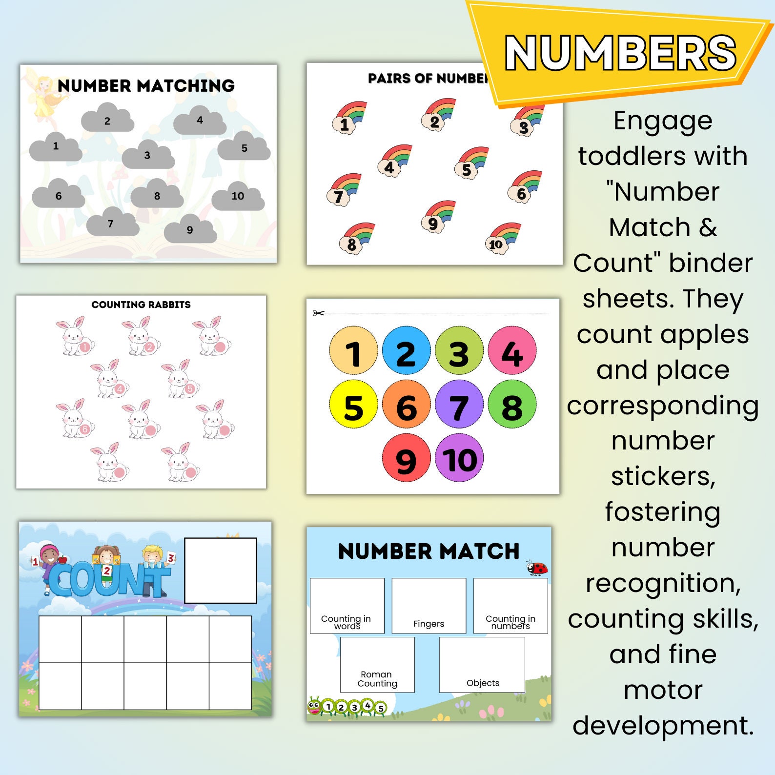 Toddler Learning Binder Printable Toddler Busy Binder - Etsy Singapore