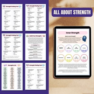 25+ Pages Inner Strength Bundle | Self Empowerment | Mindfulness ...