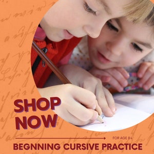 Cursive Handwriting Bundle 100 Pages | Handwriting Book | Practice ...