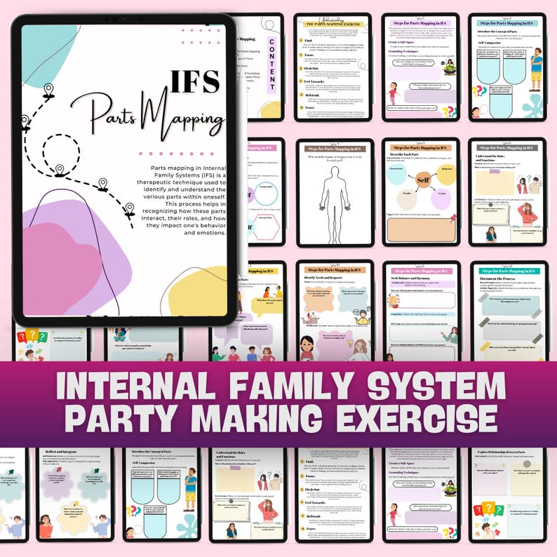 IFS Mega Bundle 250 Pages, Internal Family System, Ifs Therapy Sheet ...