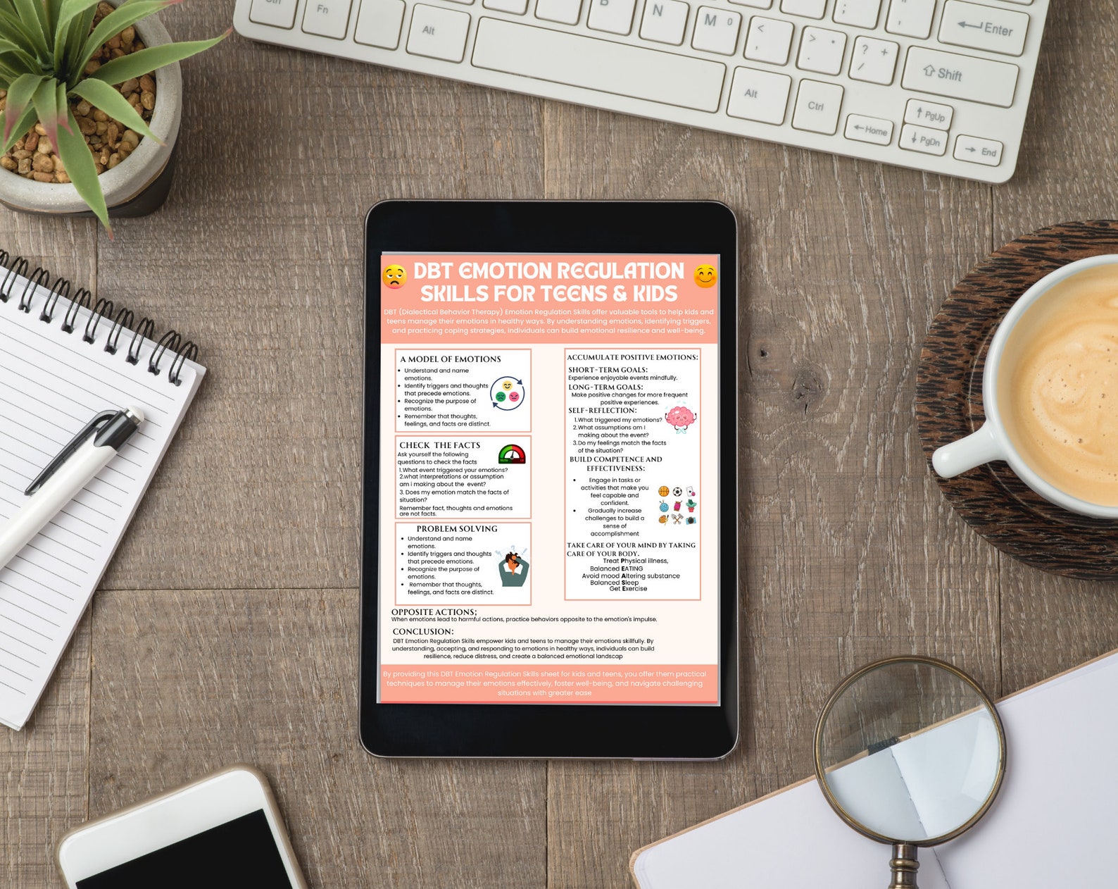 Depression Coping Skills Handout Bundle for Kids & Teens 10pages ...