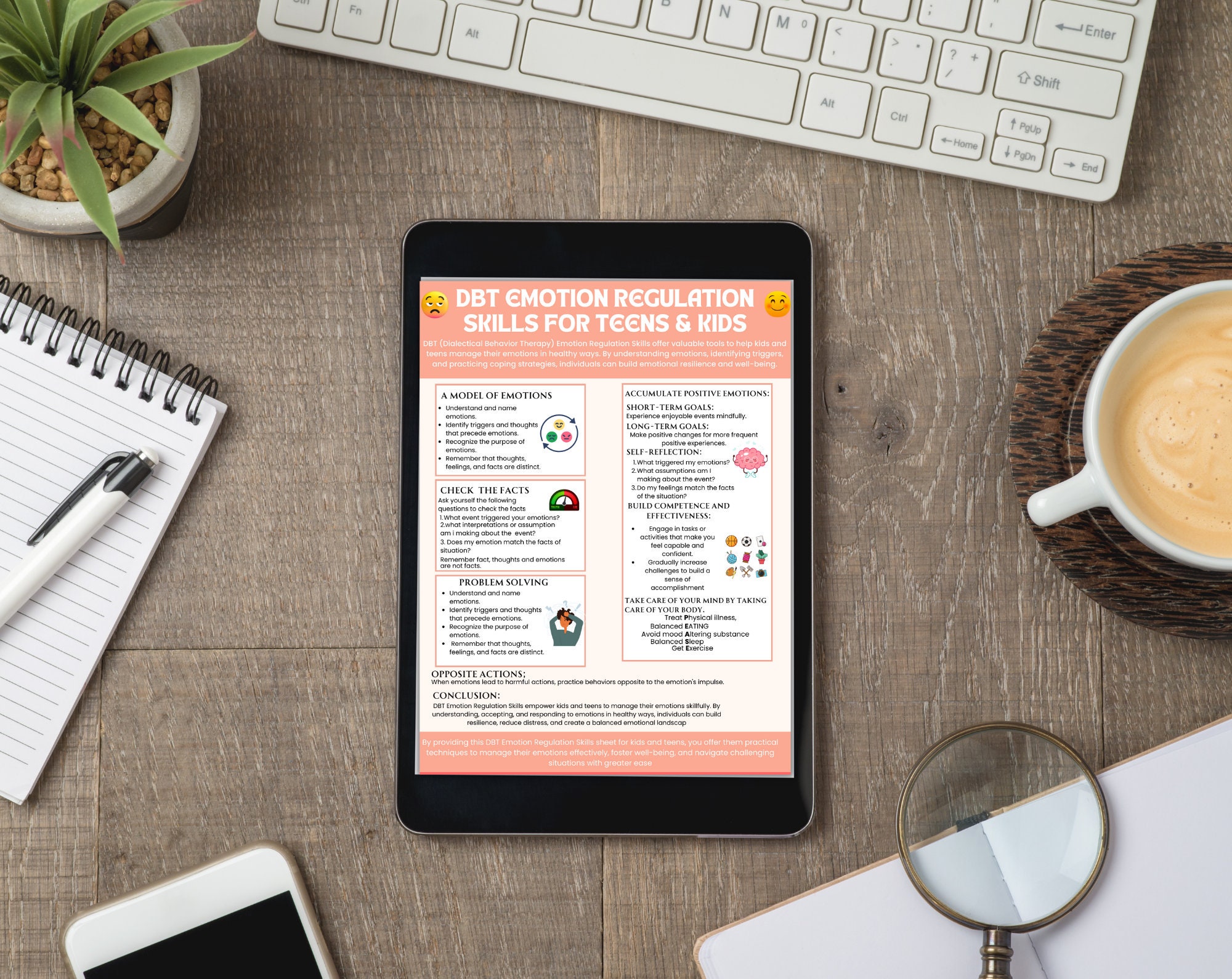 Depression Coping Skills Handout Bundle for Kids & Teens 10pages ...