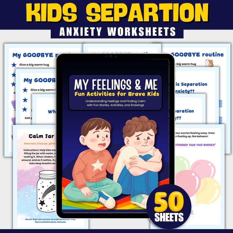 Kids Therapy Bundle | Therapy Worksheets | Teens Self Esteem | Anxiety ...