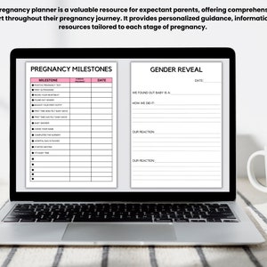 Pregnancy Planner Printable | Printable Pregnancy Journal | Pregnancy ...